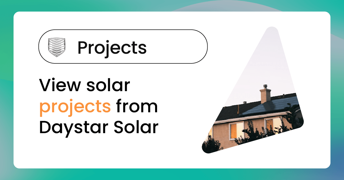 Projects | Daystar Solar